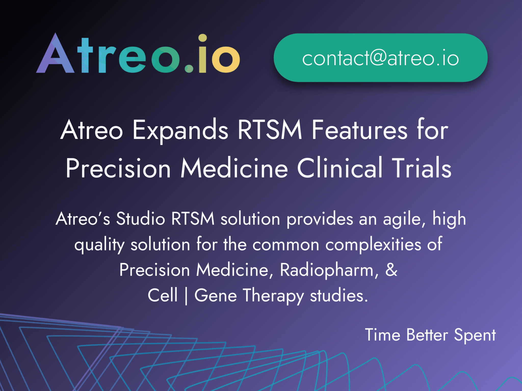 Atreo Expands RTSM Capabilities for Precision Medicine Clinical Trials ...